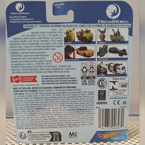 Mattel | Toys | Hot Wheels Character Cars Toothless Dragon Dreamworks ...